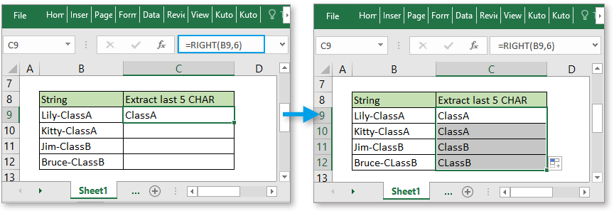 How To Extract Part Of Text String From Cell In Excel 
