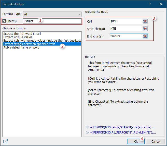 How To Extract Text Between Two Words In Excel 