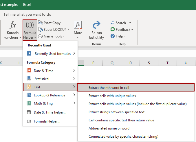 Excel tutorial – extract text or number by specific position
