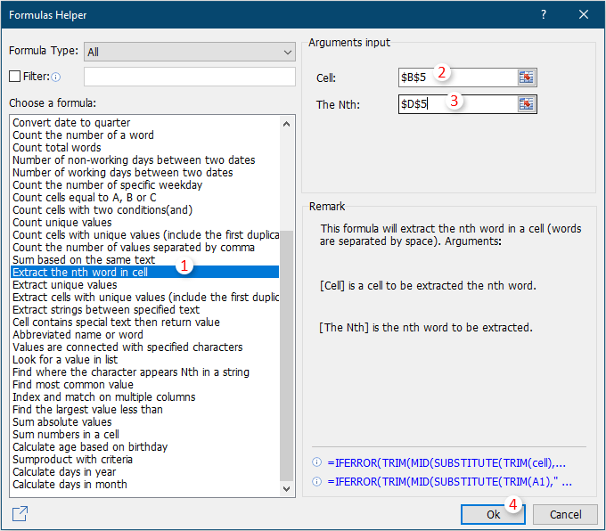 Tutoriel Excel Extraire Du Texte Ou Un Nombre Par Position Spécifique