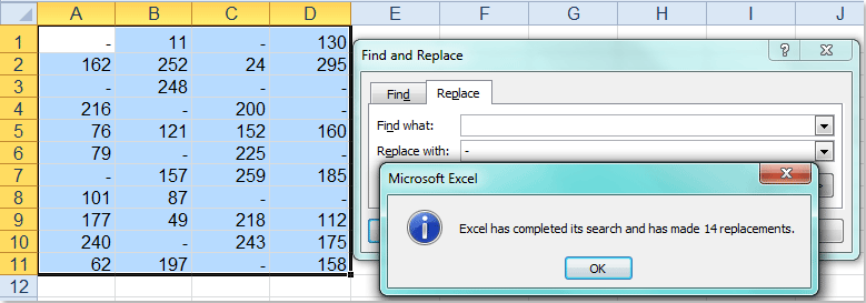 How To Fill Blank Cells With Dash In Excel how-to-fill-blank-cells-with-dash-in-excel