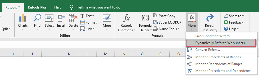How to reference same cell from multiple worksheets in Excel?