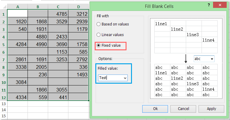 How To Fill Blank Cells With Value Above In Excel 