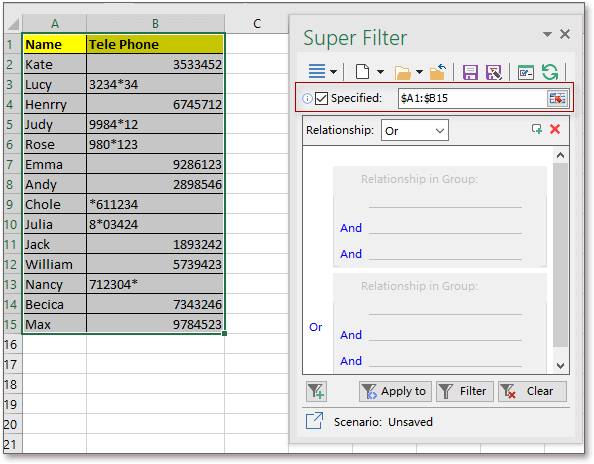 How to filter data by containing asterisk or other special characters ...