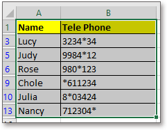 How to filter data by containing asterisk or other special characters ...