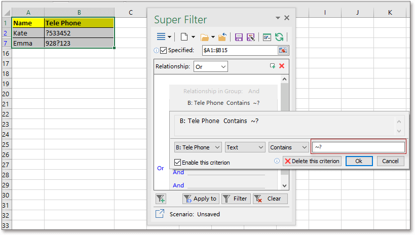 How to filter data by containing asterisk or other special characters ...
