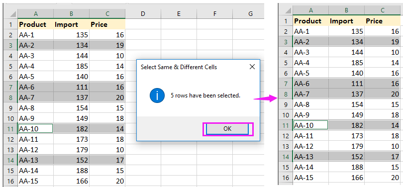 how-to-filter-rows-based-on-a-list-selection-in-another-sheet