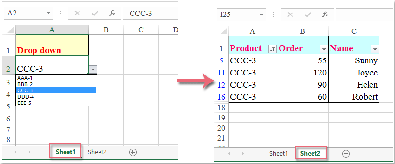 How To Sort Multiple Columns In Excel Drop Down List Dasbs