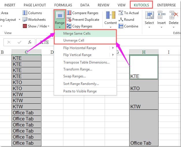 How To Filter All Related Data From Merged Cells In Excel 