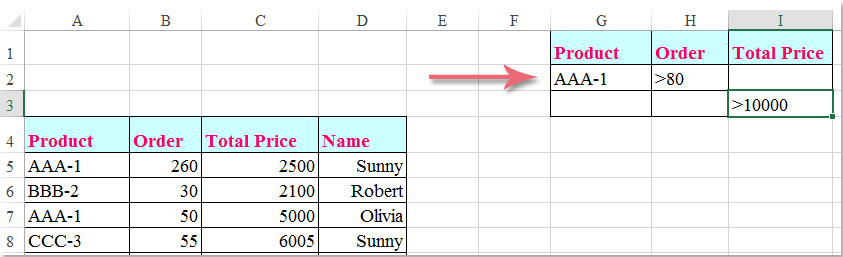 How To Filter Multiple Columns Simultaneously In Excel