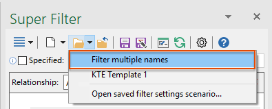 How to filter multiple values in only one column in Excel?