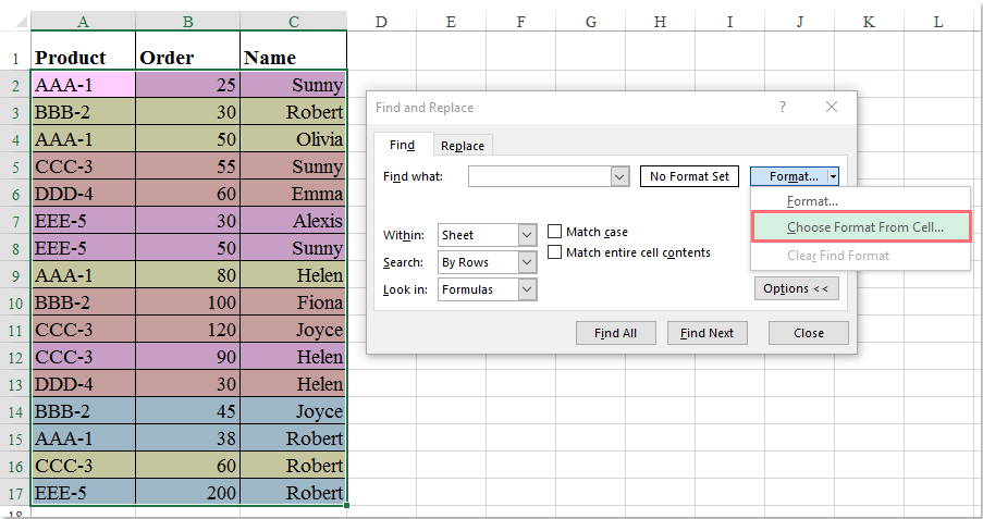 How To Filter Or Select Cells By Cell Color In Excel 