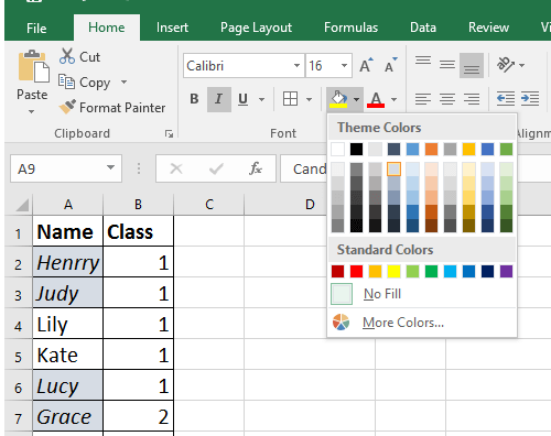 How to quickly find and filter cells by italics format in Excel?