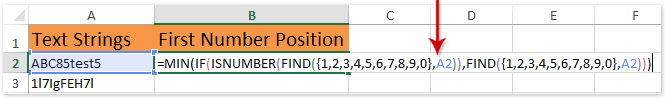 How To Find First all Numbers In A String In Excel 
