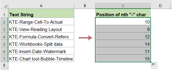 how-to-find-the-first-last-or-nth-occurrence-of-a-character-in-excel