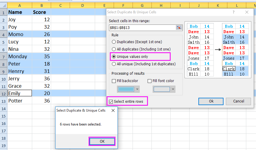 How To Find Max Or Min Value Based On Unique Values In Excel 