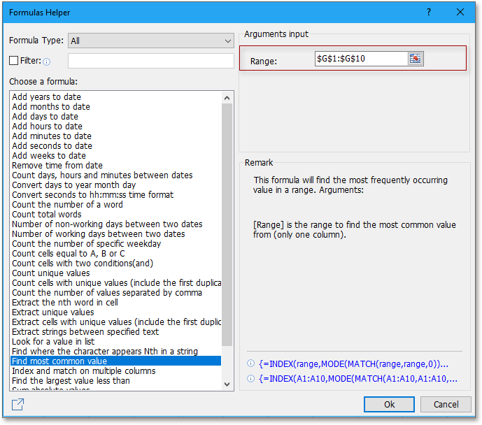 How To Find Most Common Number Or Text In A List In Excel 