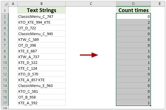 How To Find String In A Cell column With Formulas In Excel 