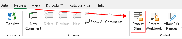 Excel: How to fix/lock background color in a sheet
