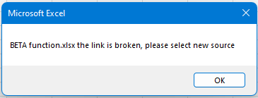 Excel: How to fix broken links