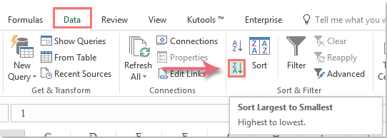 How To Flip Reverse A Column Of Data Order Vertically In Excel