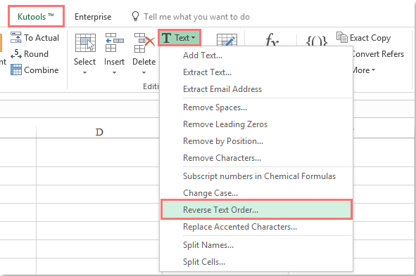 How To Flip The First And Last Name In Cells In Excel