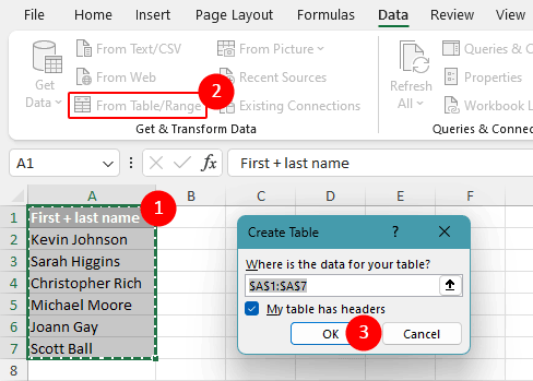 Switch first & last names in Excel: An easy complete guide