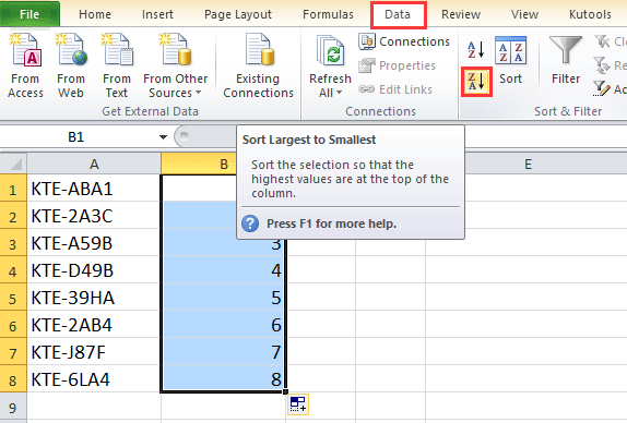 How To Quickly Flip Data Upside Down In Excel 