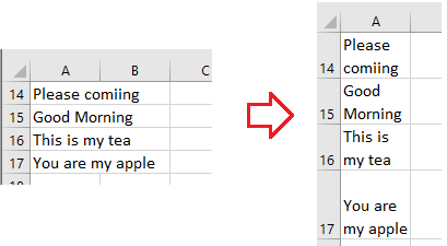 How to force or auto line break within an Excel cell?