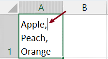How to force or auto line break within an Excel cell?