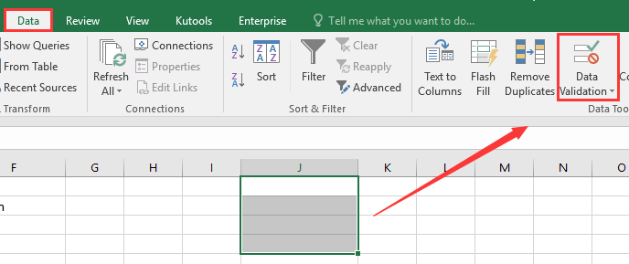 How To Force User To Select Data From A List In Excel 