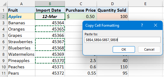 The Ultimate Guide to Excel's Format Painter (3 Examples)
