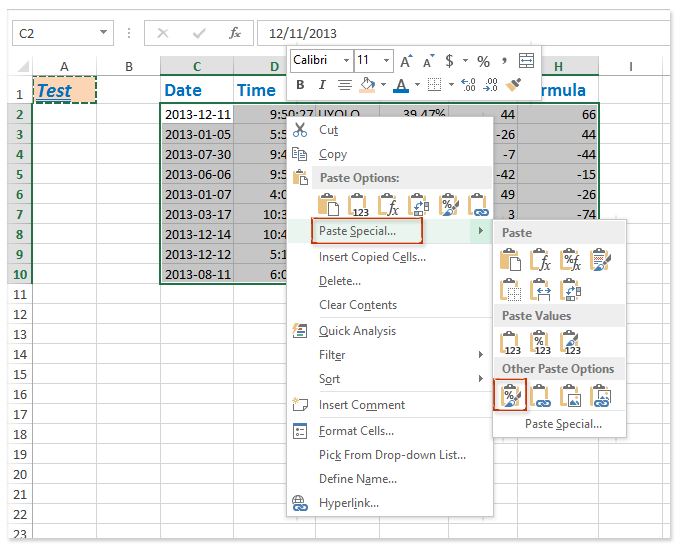 Right Click Format Option In Excel For Mac Peatix