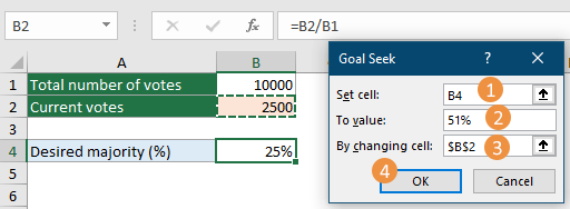 Mastering Goal Seek in Excel – a full guide with examples