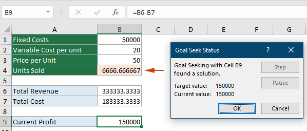 Mastering Goal Seek in Excel – a full guide with examples