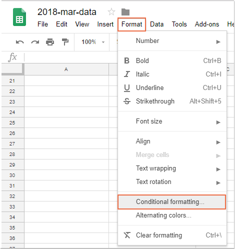 How to highlight rows based on date in Goolge sheet?