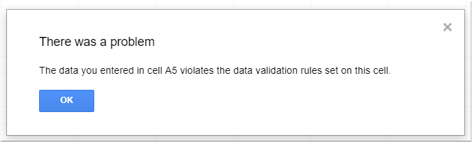 How to prevent duplicate entry in Google sheets?