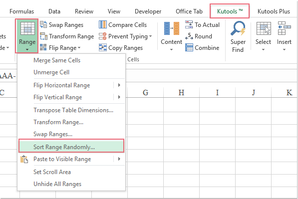 How to sort or shuffle data in a list randomly in Google sheets?