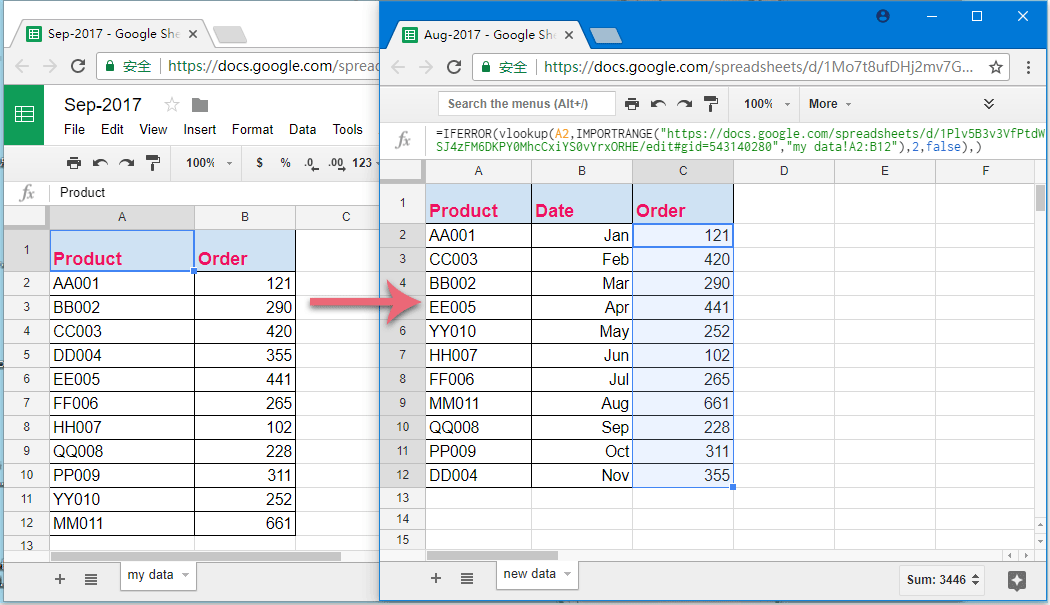 How To Vlookup Matching Value From Another Google Sheet 