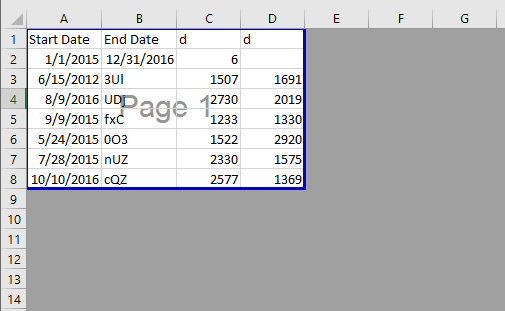 3 methods to easily grey out all unused area in Excel