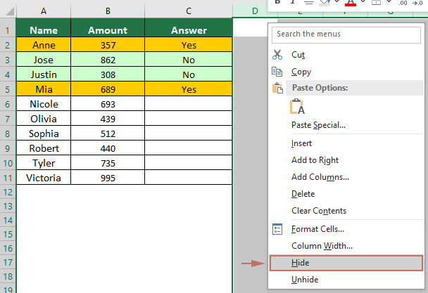 3 methods to easily grey out all unused area in Excel