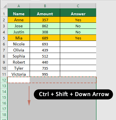 3 methods to easily grey out all unused area in Excel