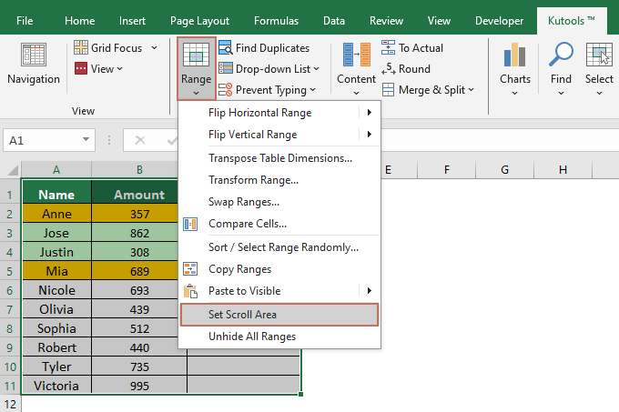 3 Methods To Easily Grey Out All Unused Area In Excel