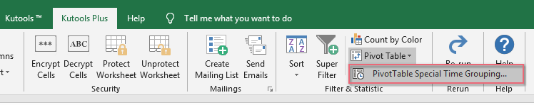 How To Group Date By Month, Year, half year or other specific dates In ...