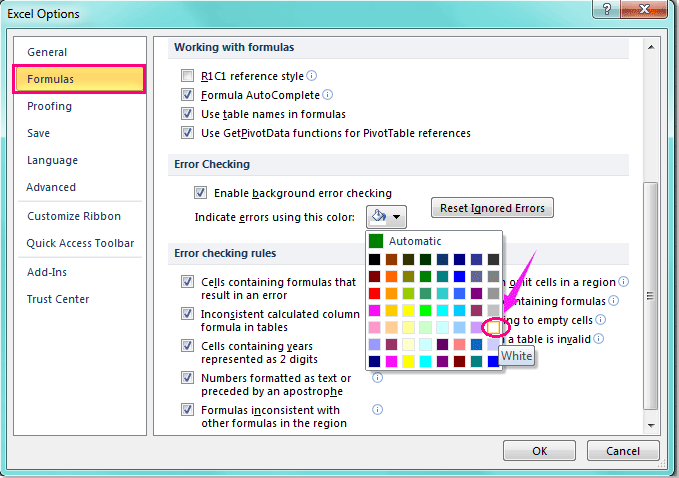 How To Hide All Error Values In Excel