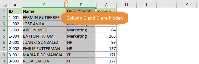 Hide Columns In Excel Full Guide With 8 Methods 0736