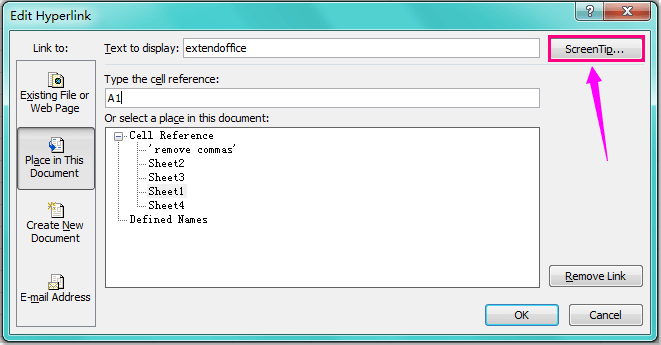 How To Hide Hyperlink Addresses In Excel 