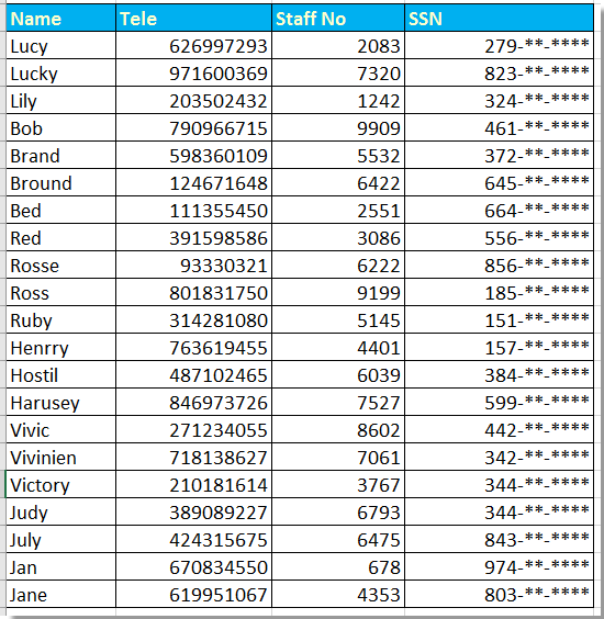 How To Only Hide Part Of Cell Value In Excel Printable Forms Free Online