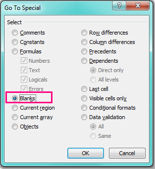 How to hide rows if cell is blank in Excel?