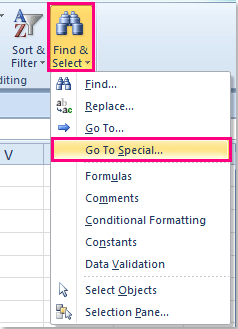 How to highlight all cells with comments in Excel?